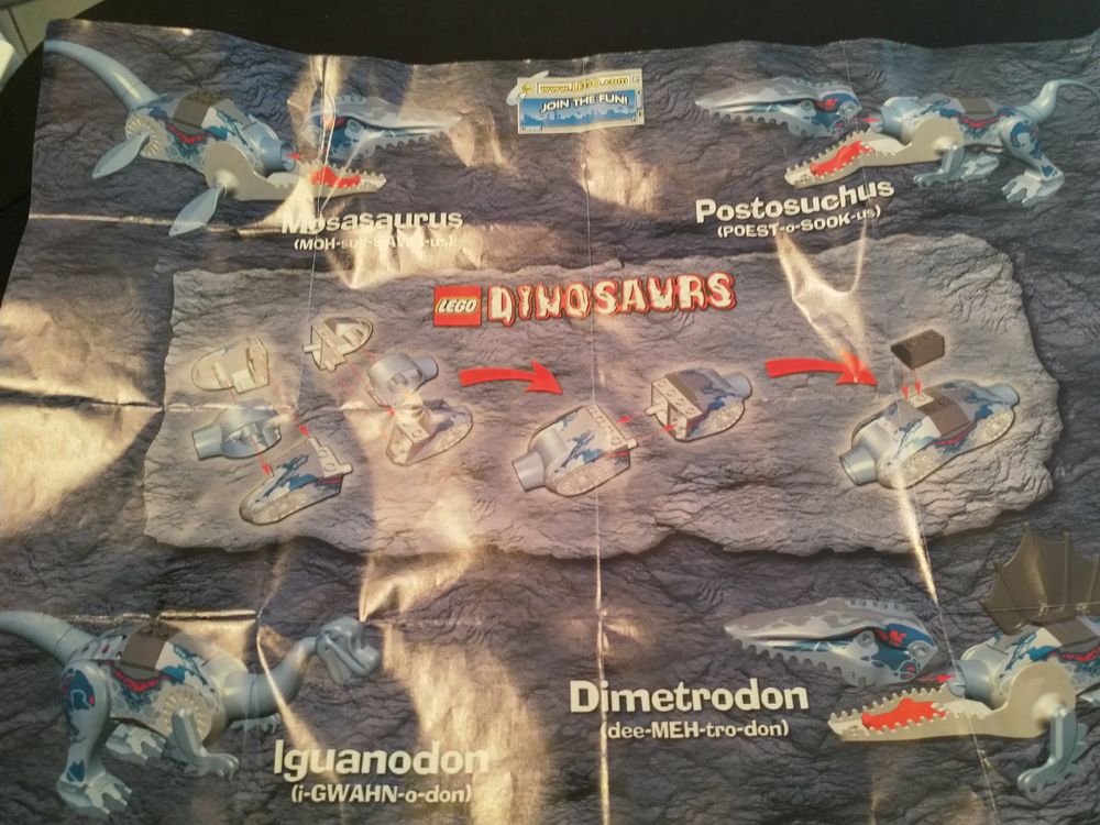 LEGO DINOSAURS 6721 Mosasaurus von 2001 | Kaufen auf Ricardo