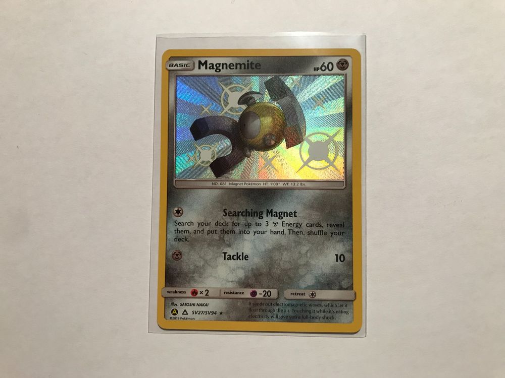 Magnemite Shiny Hidden Fates EN | Kaufen auf Ricardo