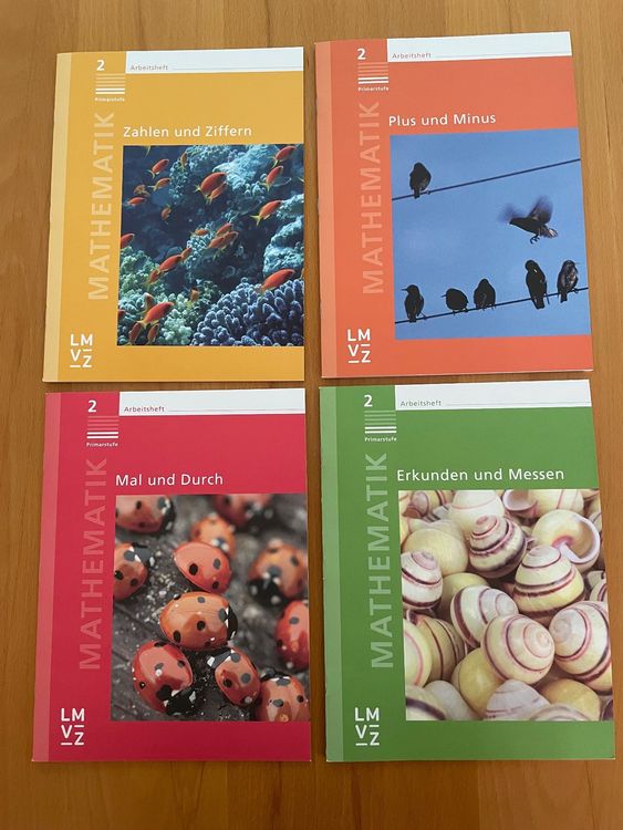 Mathematik 2, 4 Arbeitshefte, Primarstufe, 2. Klasse (Gebraucht) in für ...