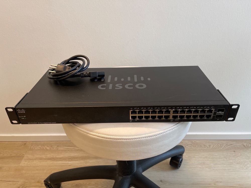 Cisco SG110-24HP PoE-Gigabit- Switch mit 24 Ports | Kaufen auf Ricardo