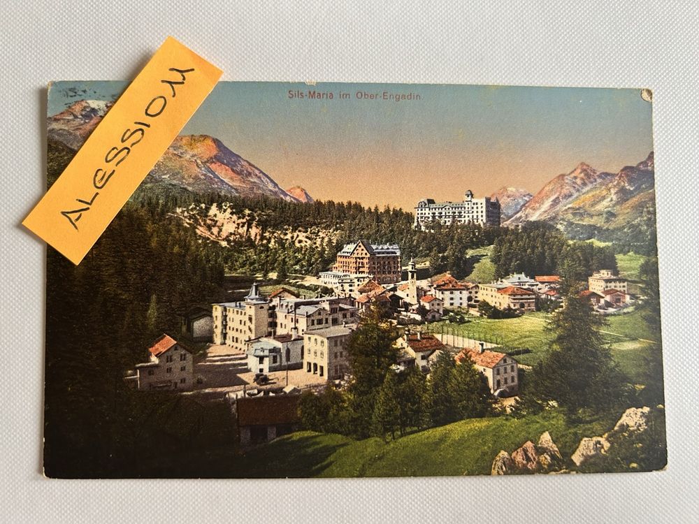 Sils-Maria Farb-Litho | Kaufen auf Ricardo