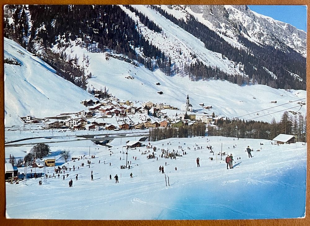 SPLÜGEN - Skilift und Skiwiese 1975 (Gebraucht) in Lutry für CHF 3 ...