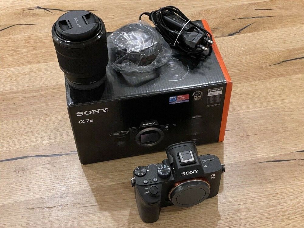 Sony Alpha A7 III Digitalkamera mit 24,2 MP - Schwarz (Gebraucht) in tegna für CHF 1230 – nur ...