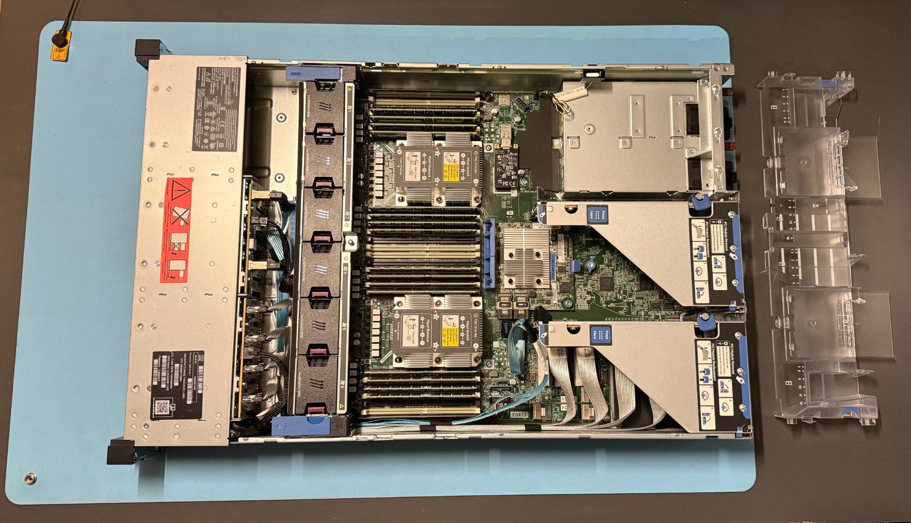 DL380 Gen10 G10, 2x Gold 6138, 1024GB, 9.6TB SAS, 8.0TB NVMe (Gebraucht ...