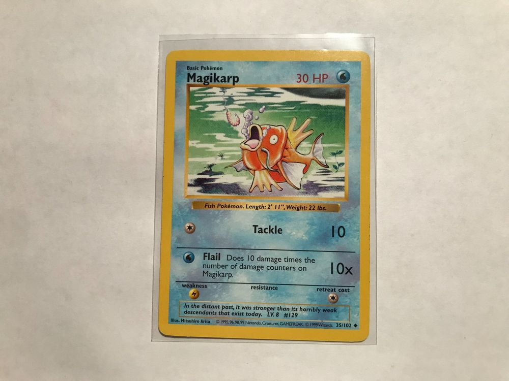 Magikarp non holo Shadowless Base EN (Gebraucht) in Hagendorn für CHF ...