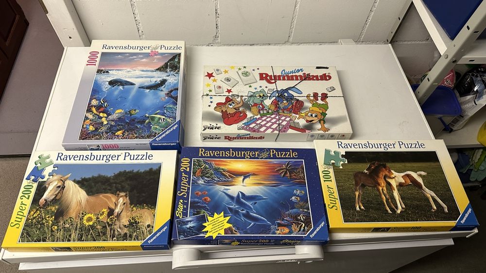 Diverse Puzzles, Rummikub (Gebraucht) in Meierskappel für CHF 10 – mit Lieferung auf Ricardo kaufen