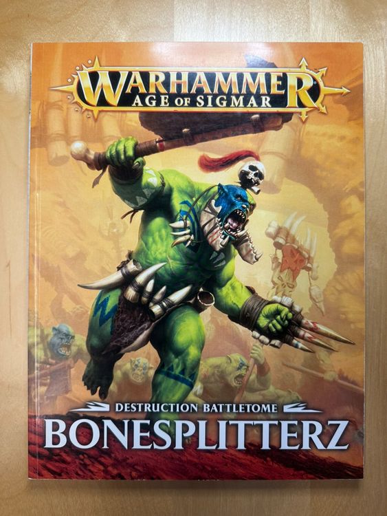 Warhammer Age of Sigmar: Bonesplitterz Battletome 1.Edition (Neu ...