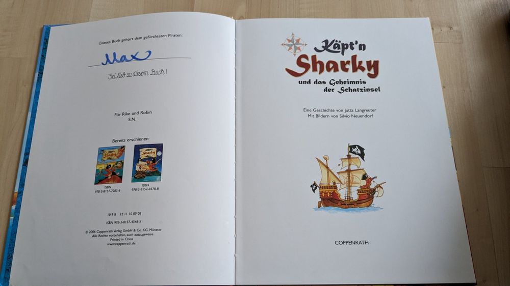 Käpt'n Sharky und das Geheimnis der Schatzinsel | Kaufen auf Ricardo