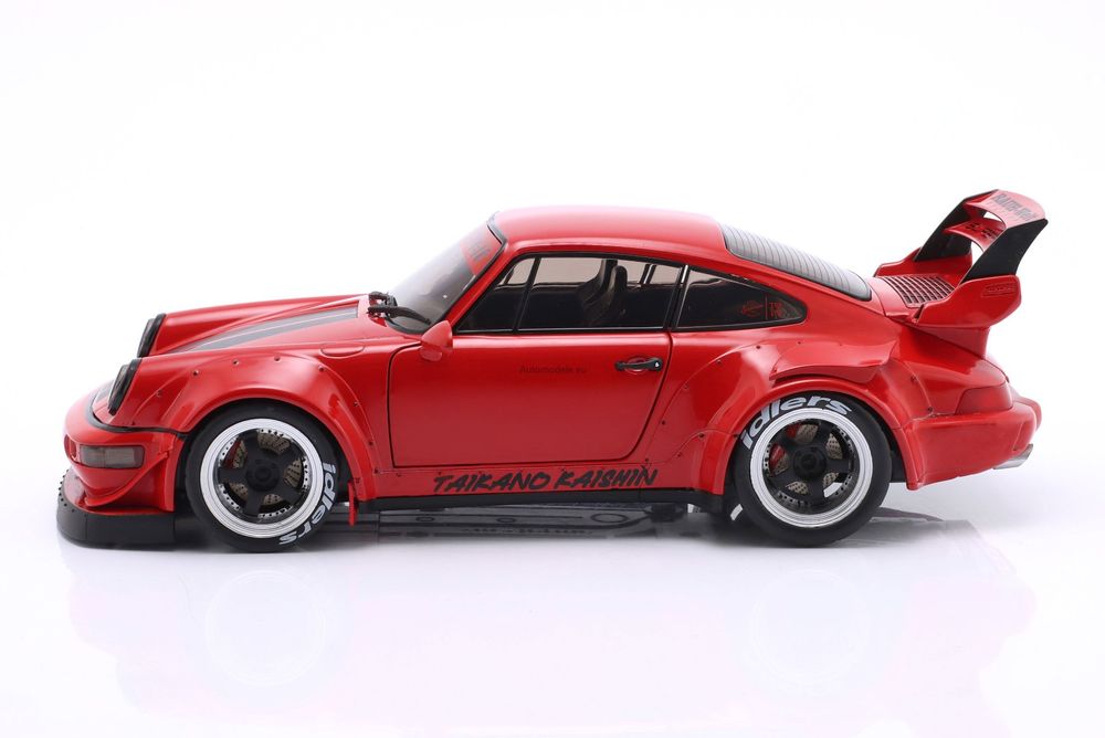 Porsche 911 RWB Taikano Kaishin 2024 rot/schwarz Solido 1:18 (Neu und ...