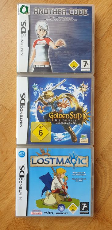 Another Code & Golden Sun & Lost Magic für den Nintendo DS! | Kaufen ...