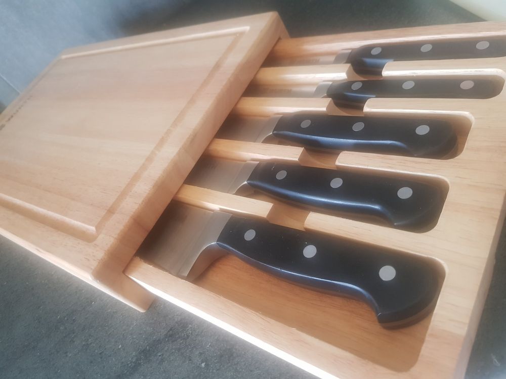 Set de couteaux WURTH avec BLOC DE BOUCHER | Kaufen auf Ricardo
