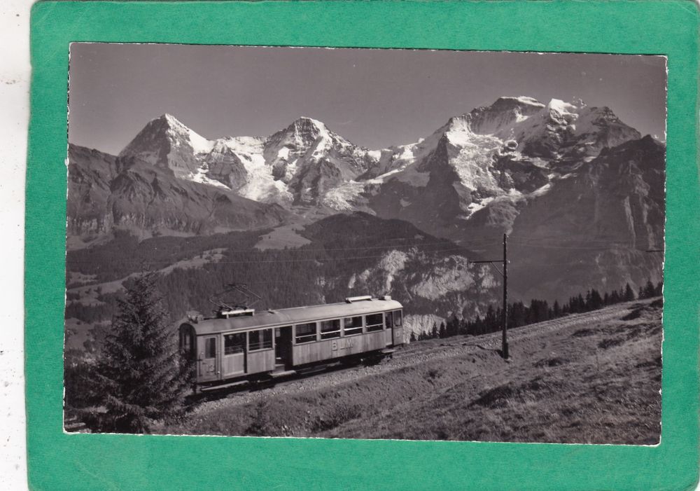 Die Mürrenbahn bei Mürren Eiger Mönch Jungfrau (Gebraucht) in Herisau ...