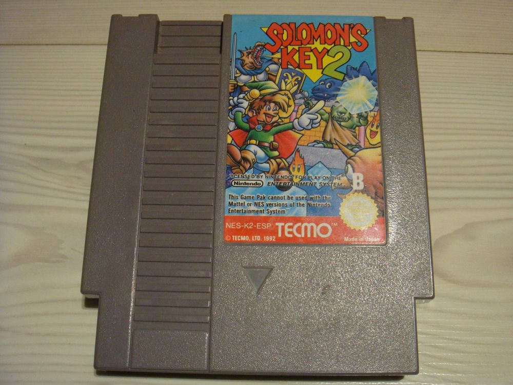 Nintendo Nes Solomon's Key 2 Rare (Gebraucht) in sugiez für CHF 49.9 ...