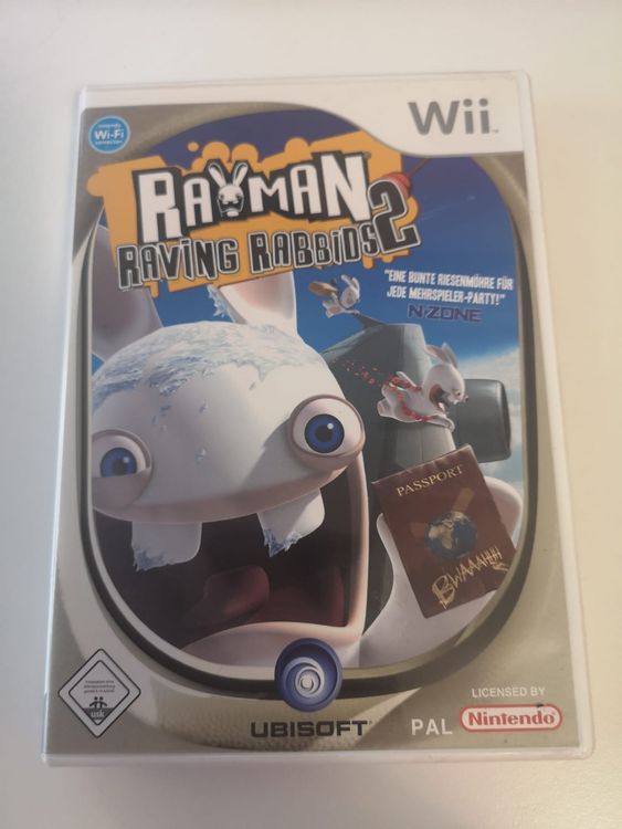 Rayman Raving Rabbids 2 (Wii) (Gebraucht) in Herisau für CHF 5 – mit ...