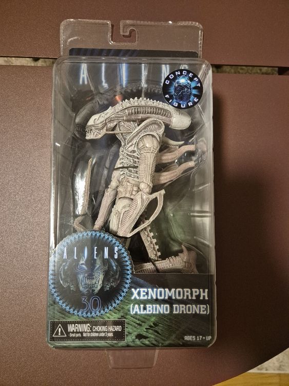 Alien Xenomorph Albino Drone Figur Konzept OVP (Neu und ...