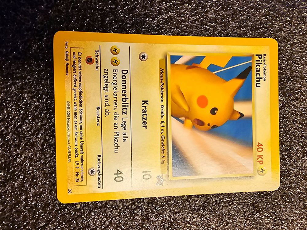 Pokemon Pikachu promo 26 | Kaufen auf Ricardo