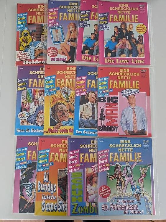 Eine schrecklich nette Familie - 12 Comics | Kaufen auf Ricardo