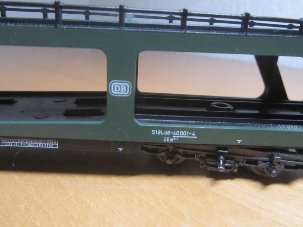Märklin HO 4084 Reisezug-Autotransportwagen DB OVP (D'occasion) à ...
