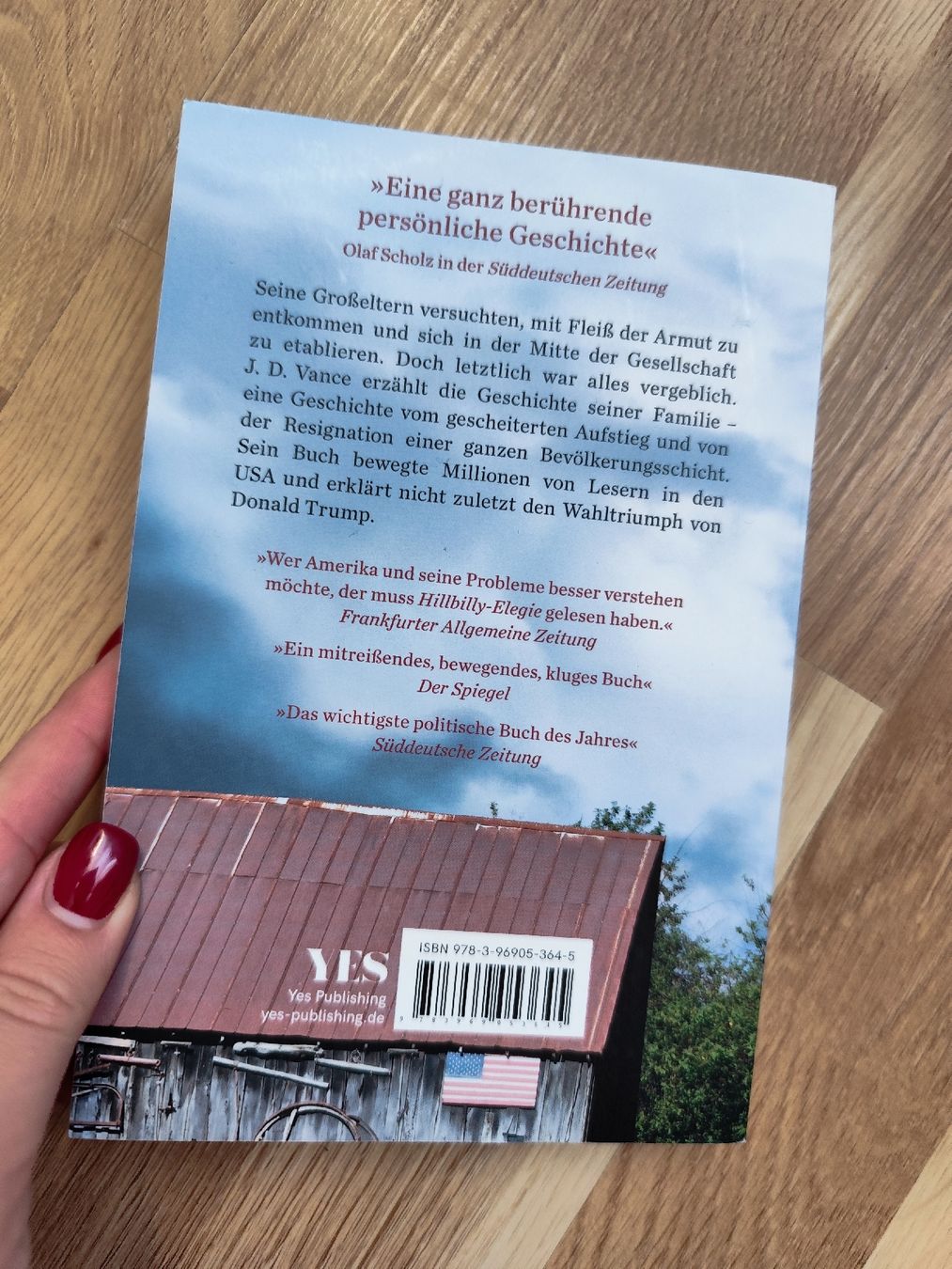 Hillbilly Elegy by J.D. Vance - A Must-Read Novel! (Gebraucht) in ...