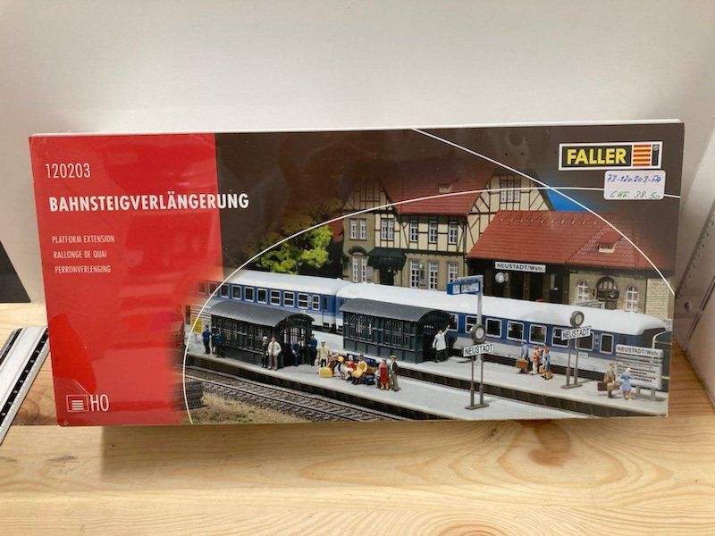 Faller H0 120203 Bahnsteigverlängerung (Neu und originalverpackt) in ...