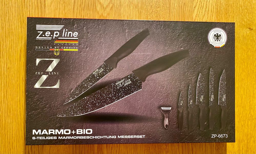 6 Teiliges Messerset von Z.e.p line (Neu und originalverpackt) in ...