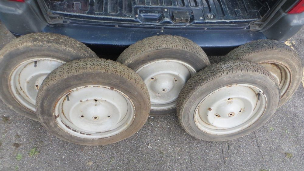 5 Oldtimer Rad, 125 R 15 M+S, Spikes, CV | Kaufen auf Ricardo