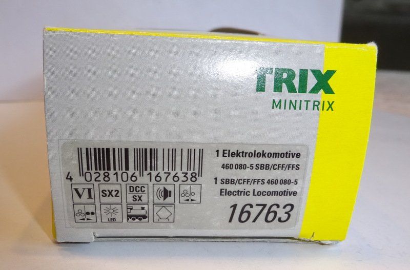 Digital E-Lok SBB 460 080-5 "Migros" von Minitrix in OVP (Neu und ...