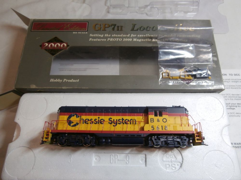 Proto 2000 GP7 II Diesellok Chessie System Digital Neu (Neu und ...