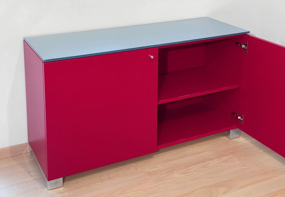 Sideboard Lack rot (Gebraucht) in Schmerikon für CHF 120 – nur Abholung ...