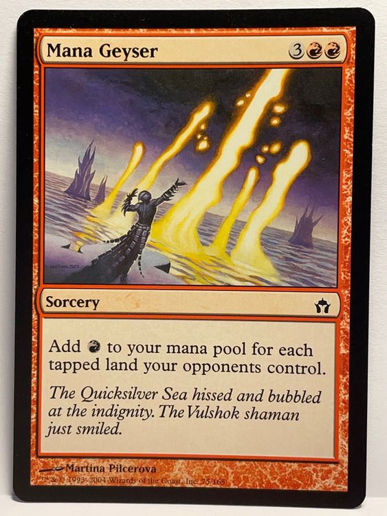 Magic The Gathering - Mana Geyser (Gebraucht) in Reinach BL für CHF 1 ...