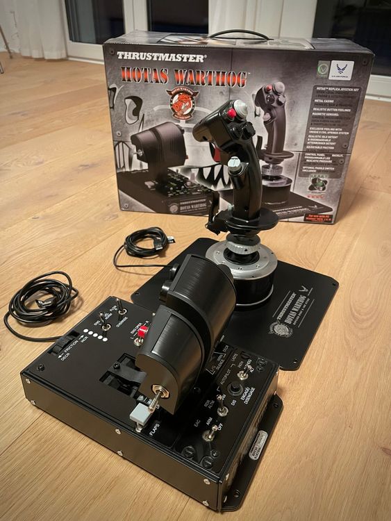 Thrustmaster TM Hotas Warthog Joystick, PC (Gebraucht) in Nesselnbach ...