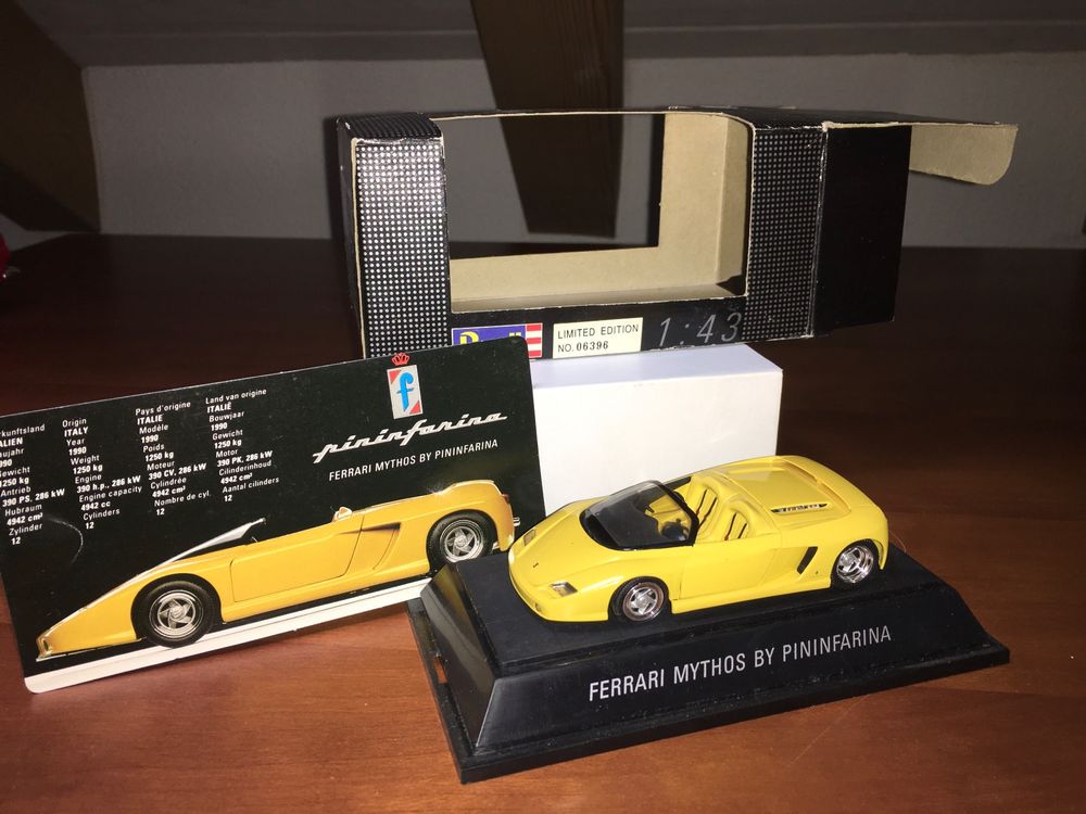 Ferrari Mythos 1/43 Limited and all open (Neu (gemäss Beschreibung)) in ...