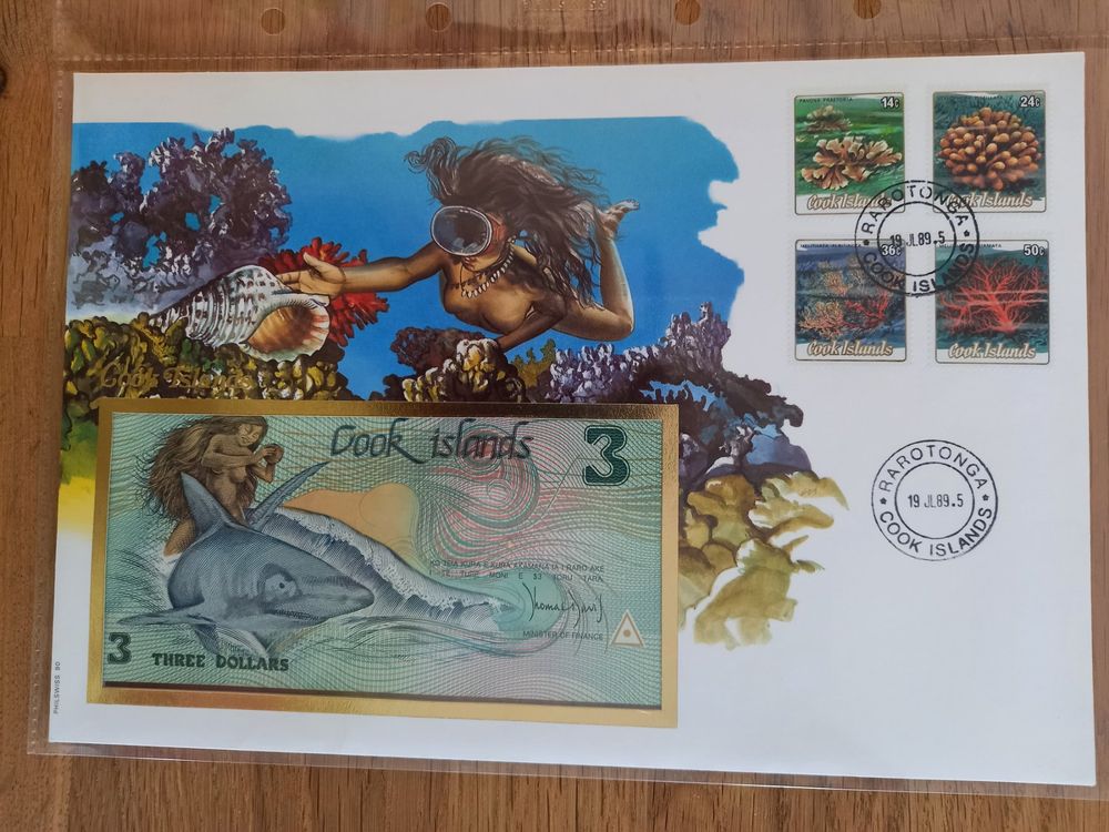 Banknotenbrief Cook Islands | Kaufen auf Ricardo