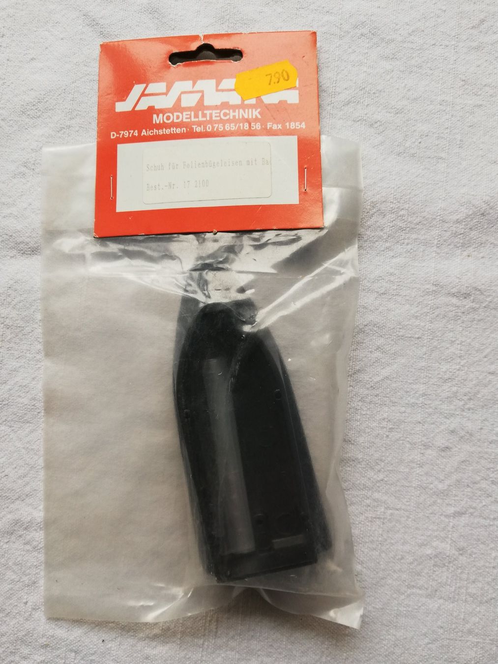 JAMARA Eisen-Schuh für Folienbügeleisen mit Backen (Neu und ...