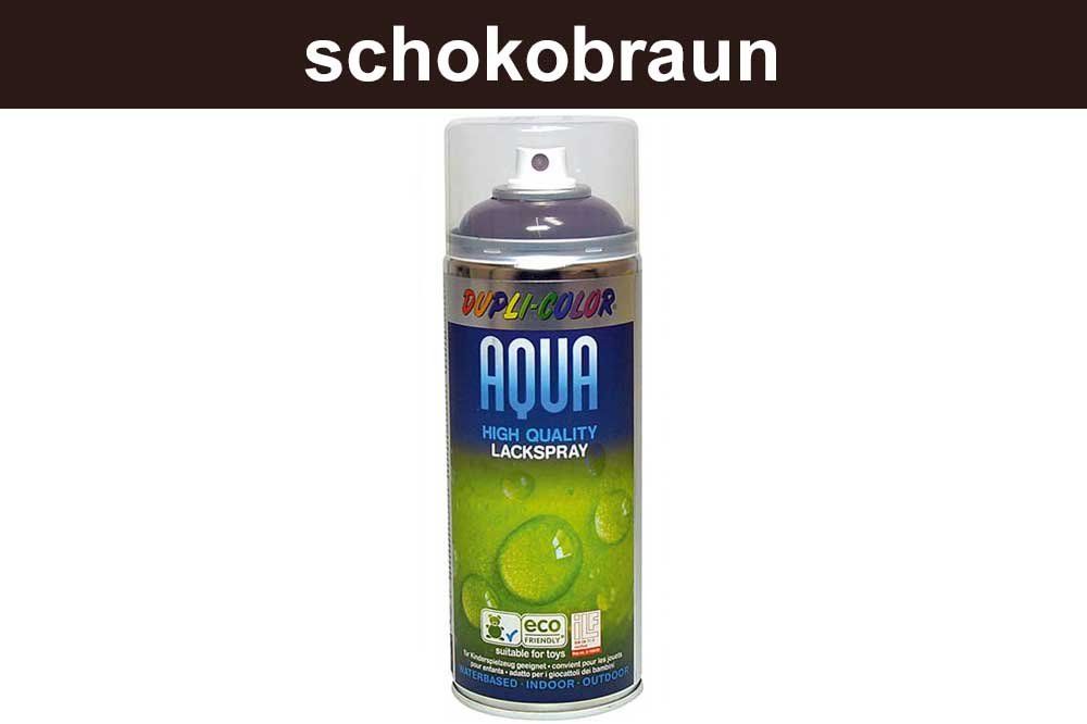 DUPLI-COLOR AQUA Lackspray, 150 ml, schokobraun seidenmatt | Kaufen auf ...