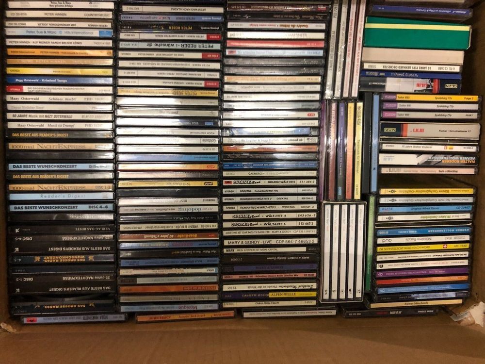 Top CD Sammlung ca.1200Stk. Top ab 1.- | Kaufen auf Ricardo