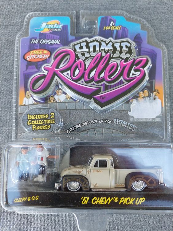 1/64 Jada 51 Chevy Pickup Homie Rollerz | Kaufen auf Ricardo