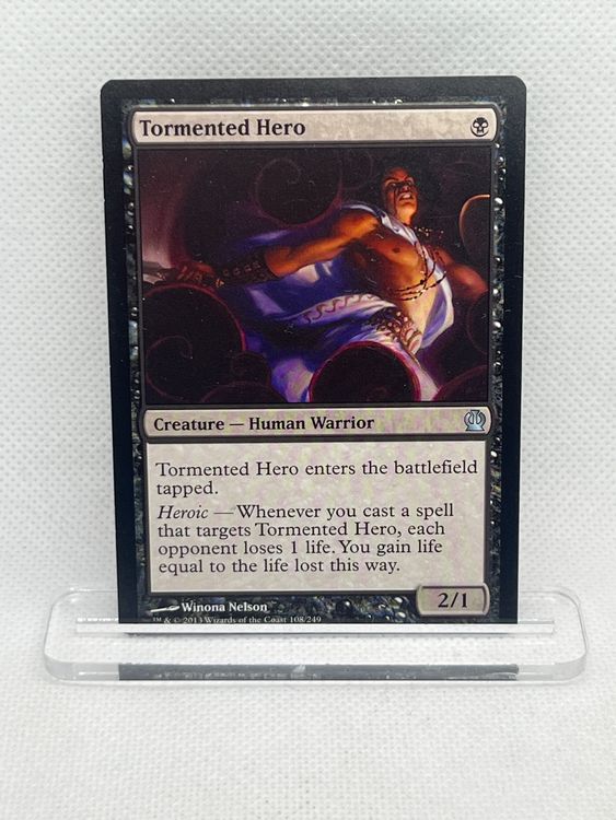 Magic Karte - Tormented Hero - Theros (Gebraucht) in Hinterkappelen für CHF 0.3 – mit Lieferung ...