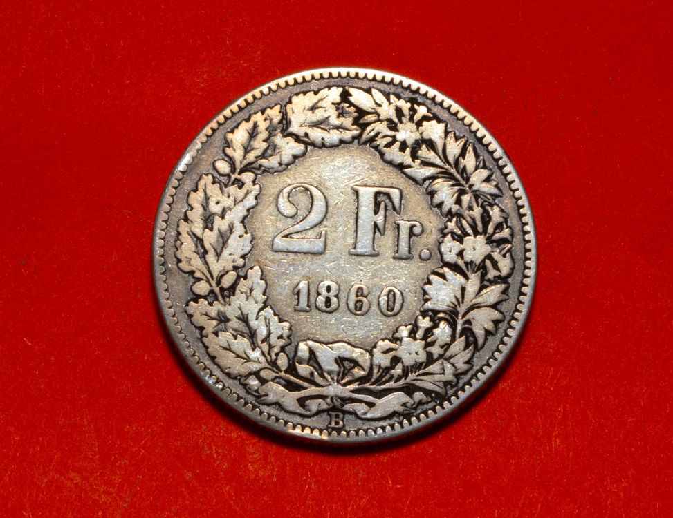 2 Franken 1860 (Gebraucht) in Oberglatt ZH für CHF 28 – mit Lieferung auf Ricardo kaufen