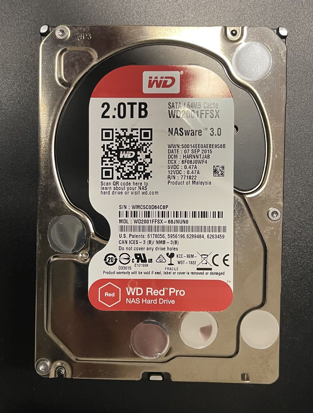 2 x 2 TB (4 TB) WD Red Pro Festplatte (Gebraucht) in Meilen für CHF 1 ...