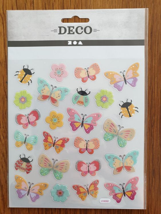 Glitzersticker Schmetterlinge (218092) | Kaufen auf Ricardo