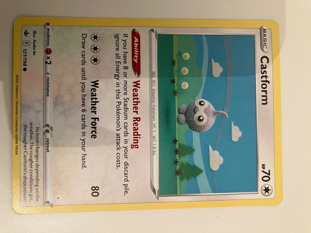 Pokemon Castform 121/198 | Kaufen auf Ricardo