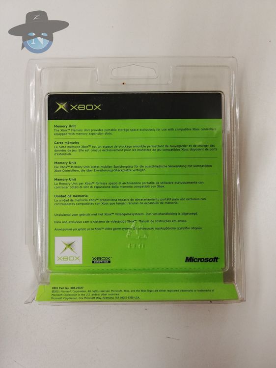 Memory Unit original Microsoft für Xbox Classic / OVP (Gebraucht) in St ...