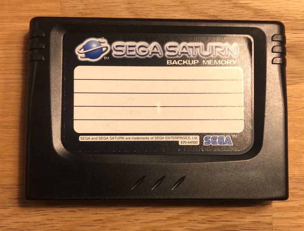 Sega Saturn Backup Memory | Kaufen auf Ricardo