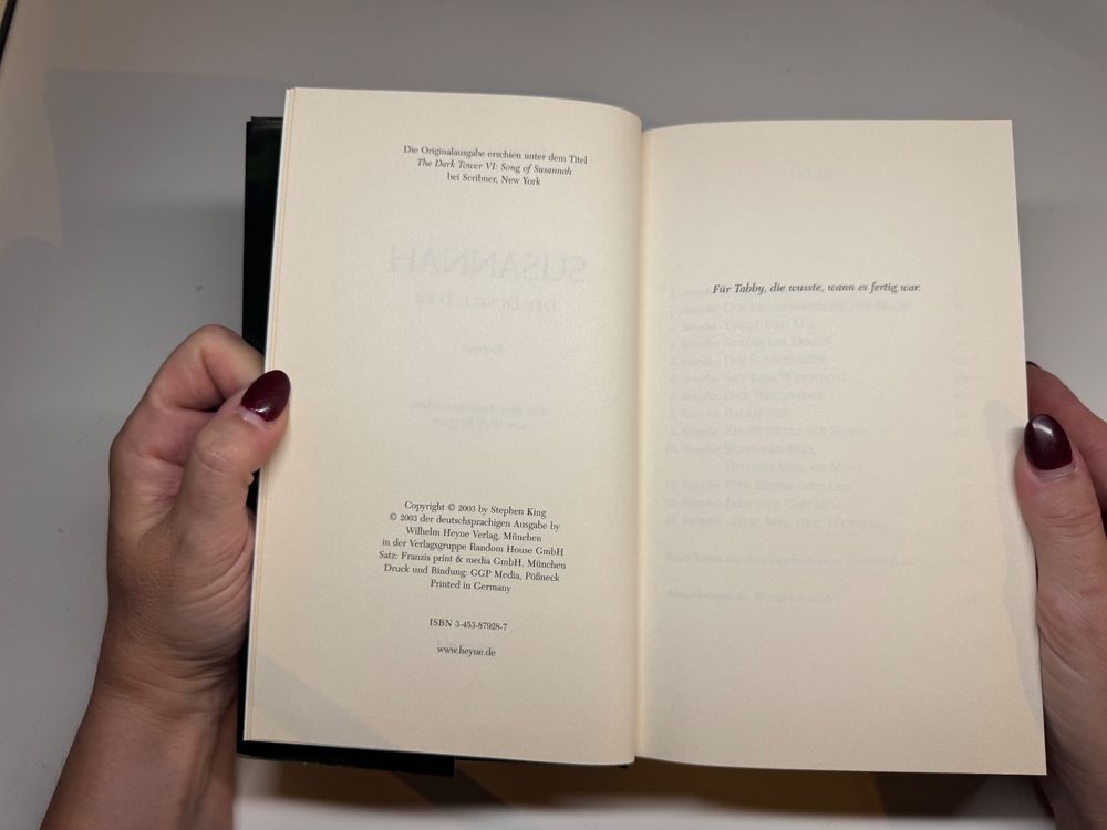 ROMAN: Stephen King, Susannah (Gebraucht) in Grosswangen für CHF 7 ...