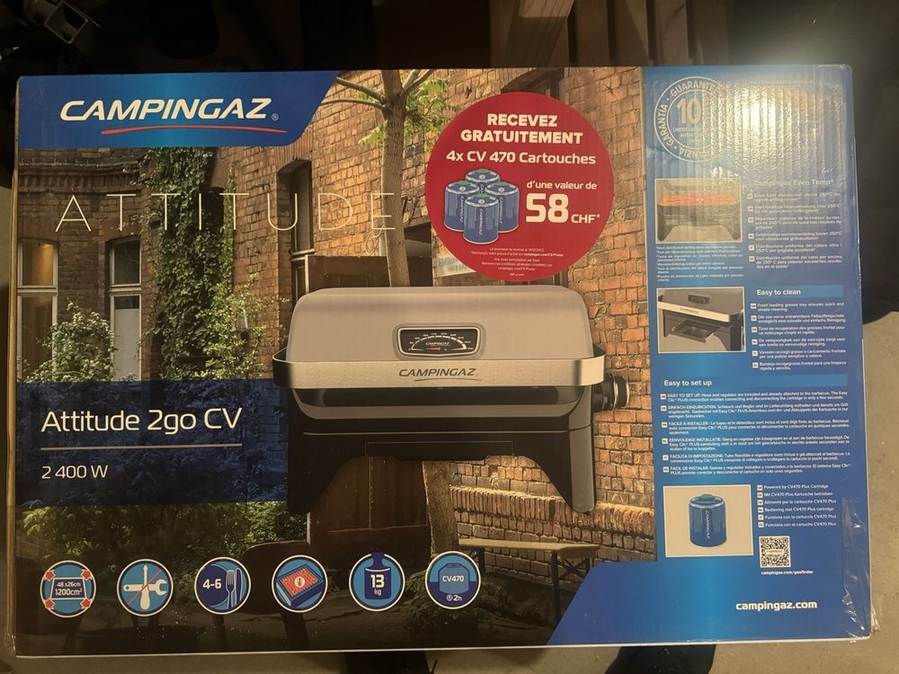CAMPINGAZ Attitude 2go CV Gasgrill | Acheter sur Ricardo