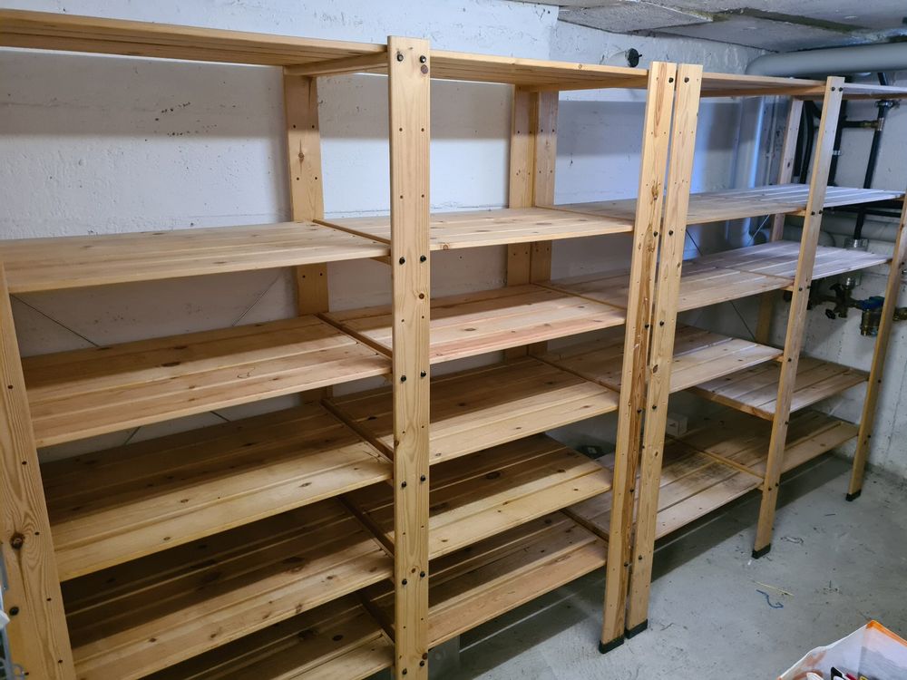 Ikea Kellergestell, Kellerregal (Gebraucht) in Uster für CHF 100 – nur Abholung auf Ricardo kaufen