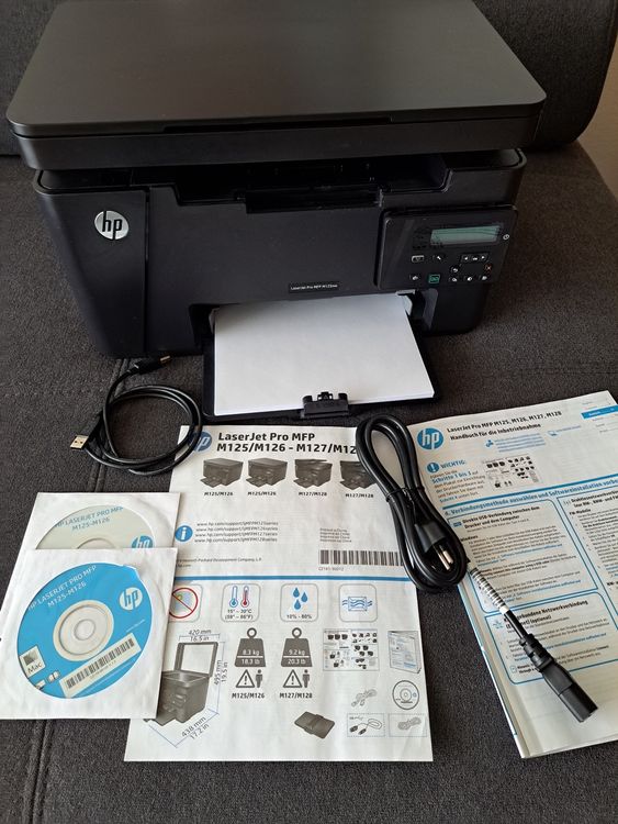 HP LaserJet Pro M125nw MFP (Laser, s/w) | Kaufen auf Ricardo