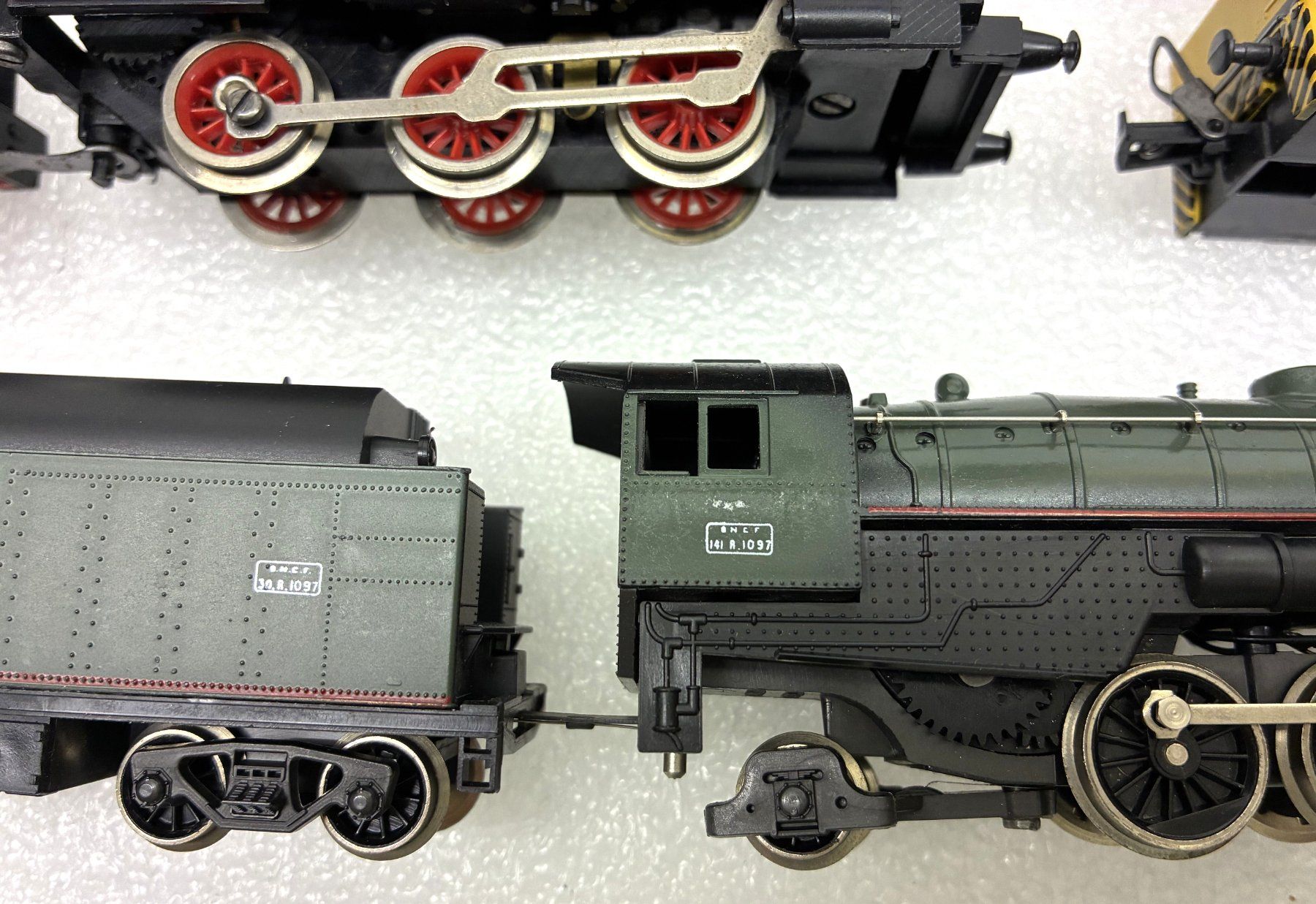 Lima H0= Dampflok SNCF 141R | 4640 | Rangierlok 501 - GW SBB (Gebraucht ...