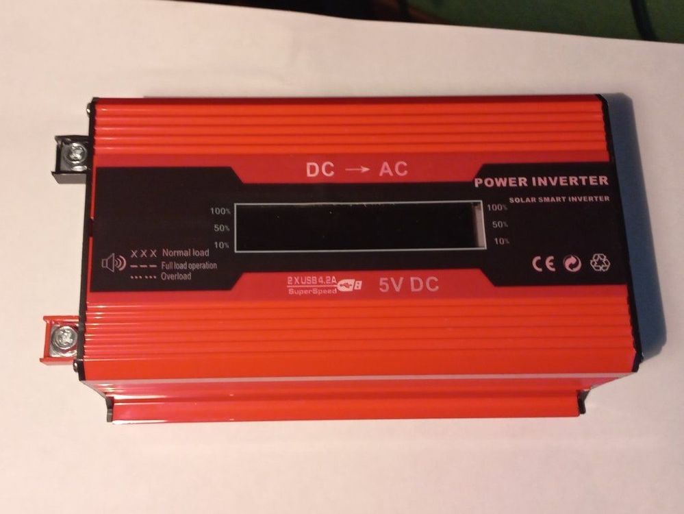 onduleur input :DC 12V output: AC 220V/50Hz | Kaufen auf Ricardo